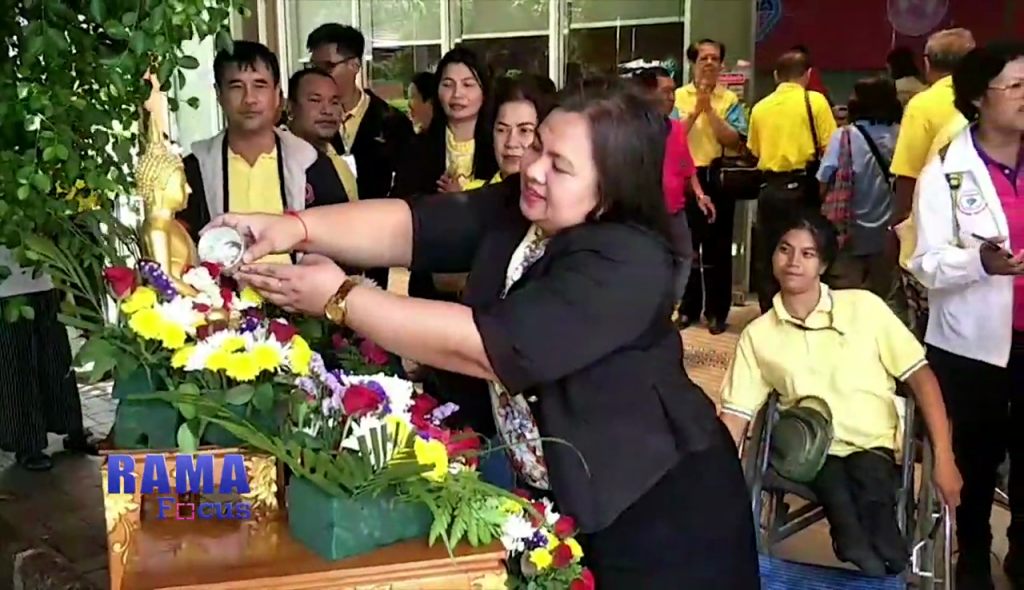 รองอธิบดี พก. เปิดงานศูนย์การเรียนรู้นวัตกรรมภายใต้กิจกรรมอาสาพาคนพิการ ...