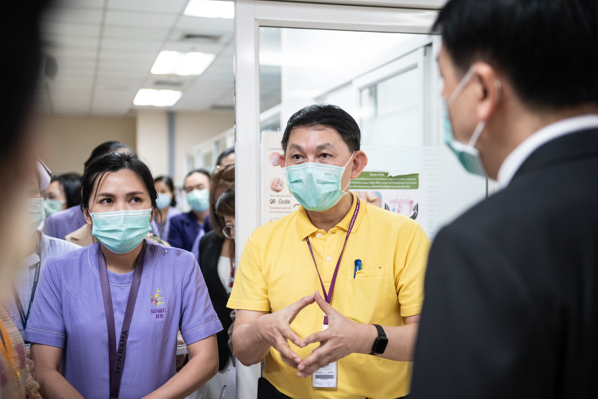 กิจกรรม Leadership Walk Round ฝ่ายการพยาบาล ศูนย์การแพทย์สมเด็จพระเทพ ...
